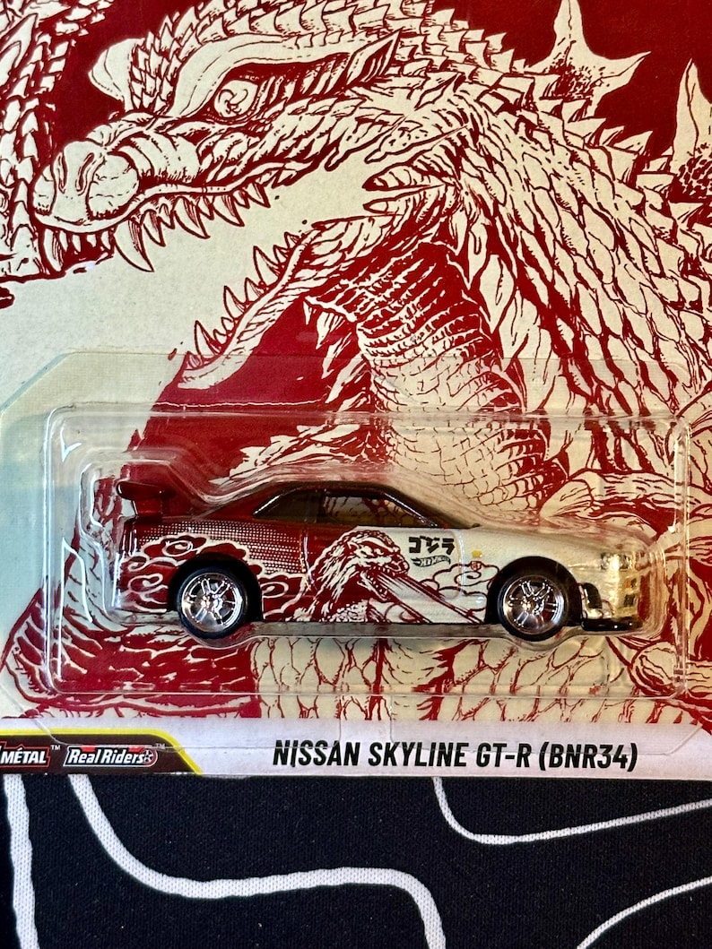2026 Nissan Skyline GTR R34 Godzilla - Premium Hot Wheels - Custom ...