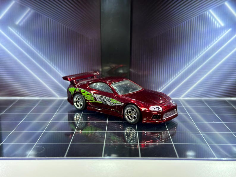 Brian’s Red Toyota Supra (dom’s RX7 Livery) - Custom Paint, Tampos ...