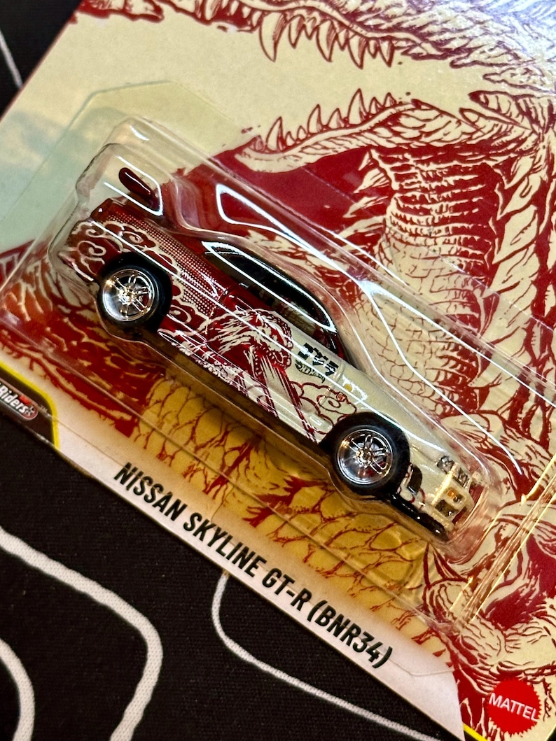 2026 Nissan Skyline GTR R34 Godzilla - Premium Hot Wheels - Custom ...