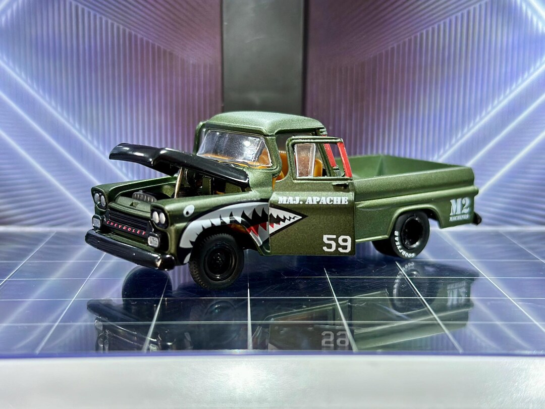 1959 Chevrolet Apache De Luxe Fleetside Pickup Loose - (shark Teeth) - Etsy