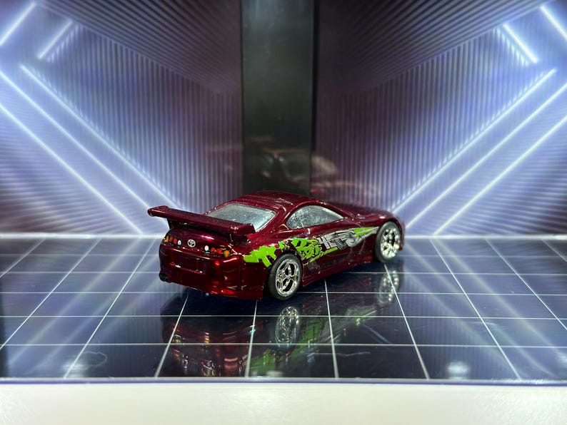 Brian’s Red Toyota Supra (dom’s RX7 Livery) - Custom Paint, Tampos ...