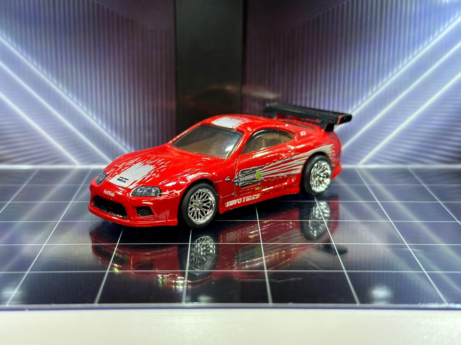 Brian’s Red Toyota Supra (dom’s RX7 Livery) - Custom Paint, Tampos ...