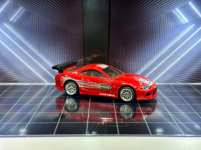Brian’s Red Toyota Supra (dom’s RX7 Livery) - Custom Paint, Tampos ...