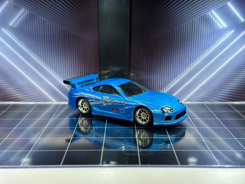 Brian’s Blue Toyota Supra (mia’s Integra Livery) - Custom Paint, Tampos ...