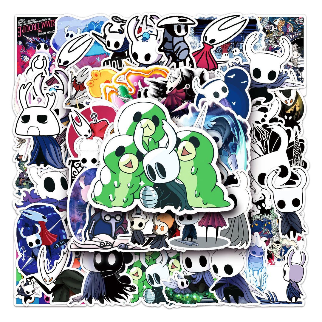 Hollow Knight Stickers | Waterproof Vinyl Decals, 50-piece Set - Etsy