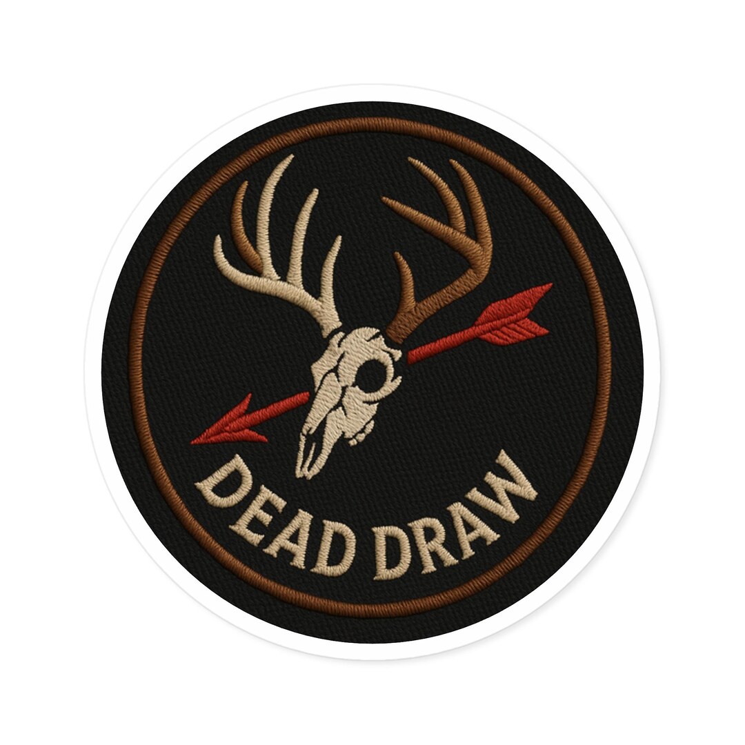 Dead Draw Skull Stickers, Outdoor/nature Decor, Hunting Gear, Laptop ...