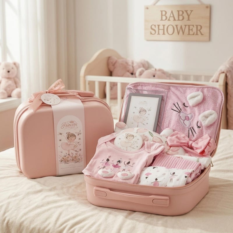 Luxury Girls Baby Hamper - Etsy