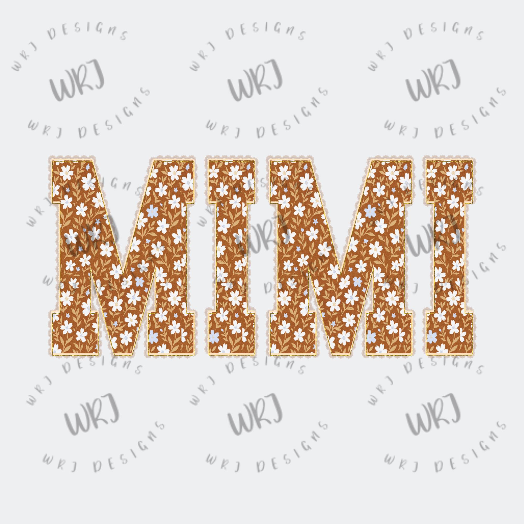 Mimi Floral PNG: Digital Download - Etsy