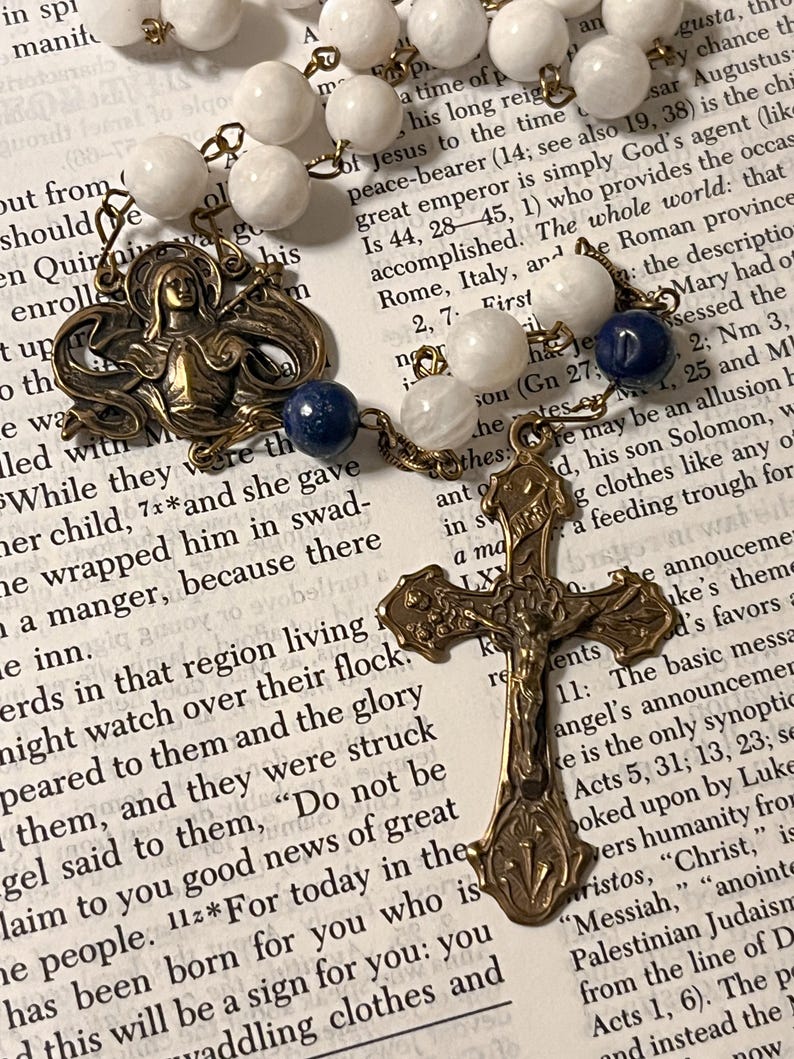 St. Joan of Arc Rosary - Etsy