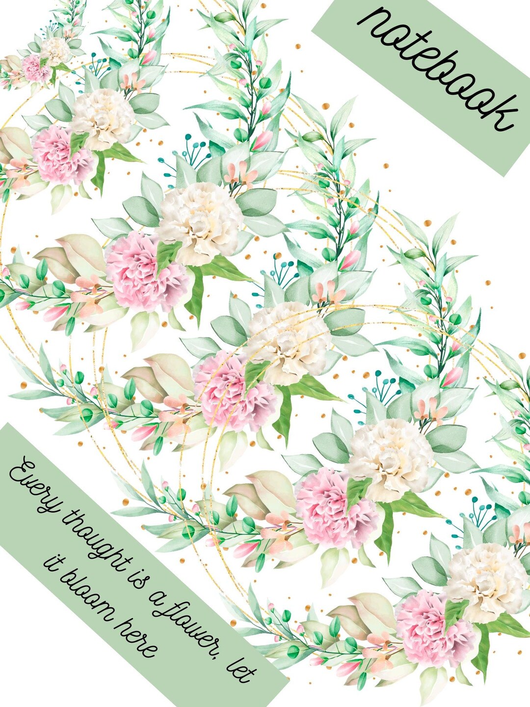 Every Thought is a Flower Notebook Dream Journal for Kids, Students ...