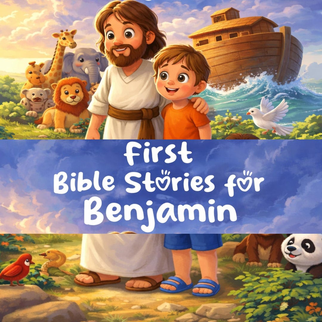 First Bible Stories for Benjamin: Noah’s Ark Adventure - Etsy