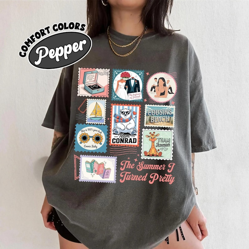 Trade | The Summer I Turned Pretty TSITP Stamps Shirt | 33-2025 - Q92 WDJQ