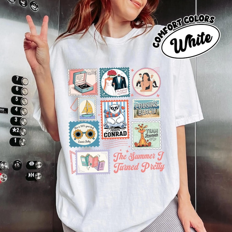 Trade | The Summer I Turned Pretty TSITP Stamps Shirt | 33-2025 - Q92 WDJQ