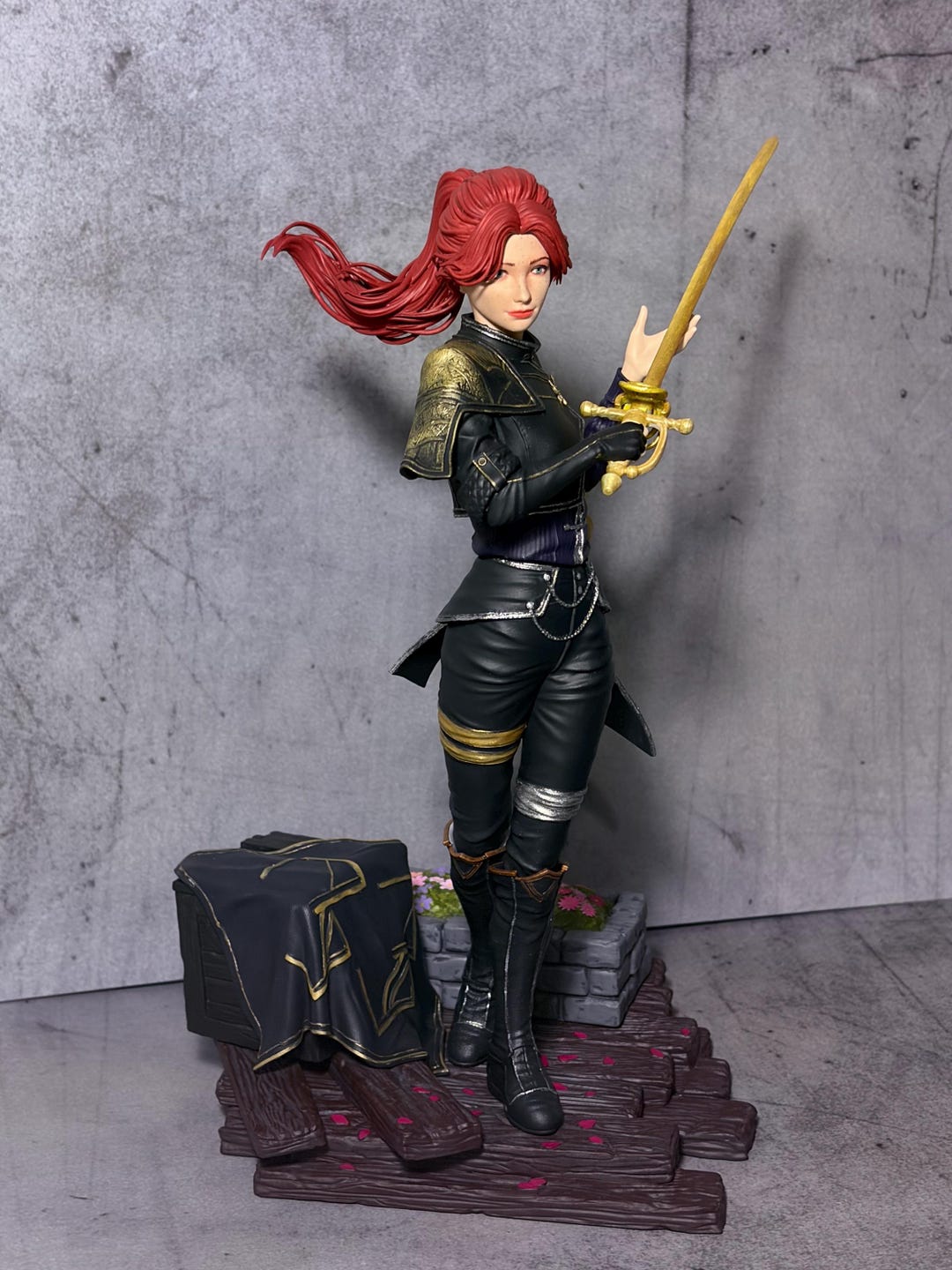 Maelle Resin Figure (painted or Unpainted Kit) – 3D Printed Fantasy ...