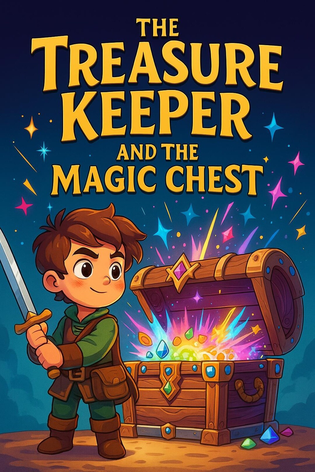 The Treasure Keeper and the Magic Chest - Etsy