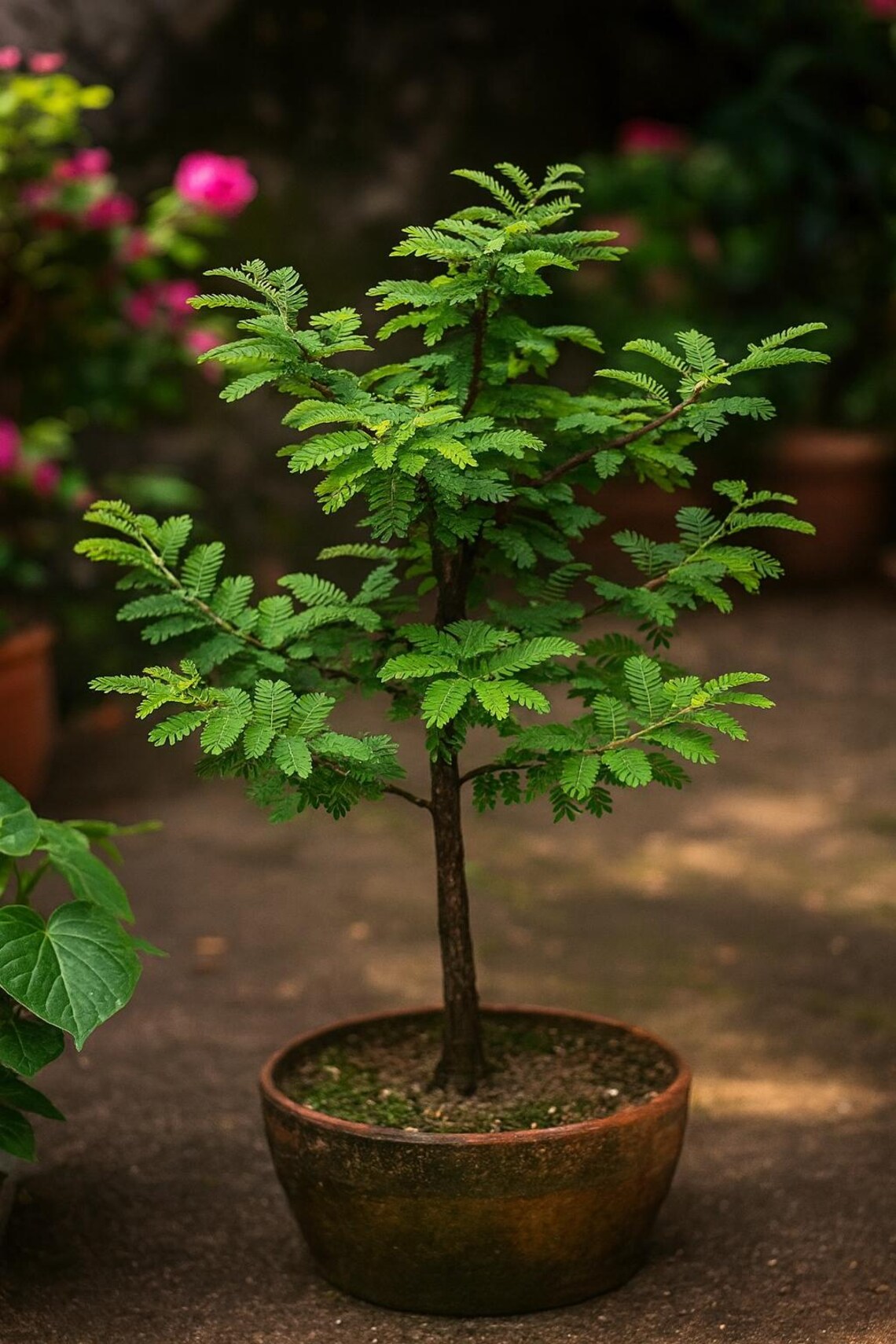 5 Fresh Tamarind Tree Seeds - Tamarindus Indic, Tropical Fruit, Bonsai ...