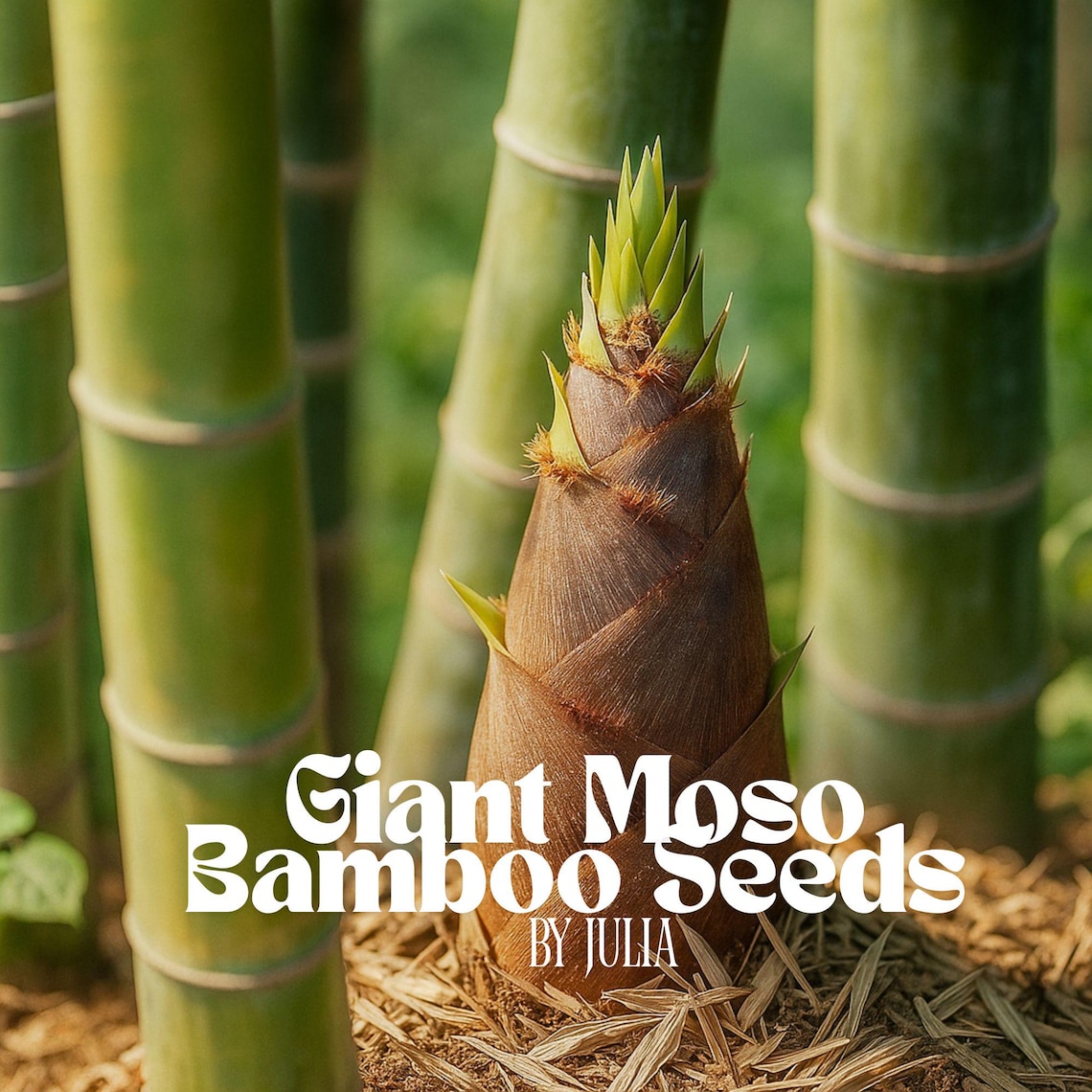 Giant Moso Bamboo Seeds: Edible Shoots, Evergreen Privacy Screen - 50 Seed Packet - Etsy