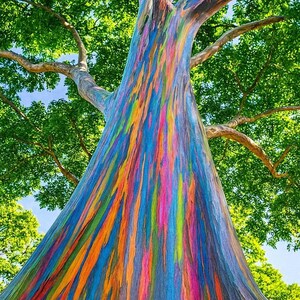 50 Pack Garden Seeds Rainbow Eucalyptus - Eucalyptus Deglupta Tropical ...