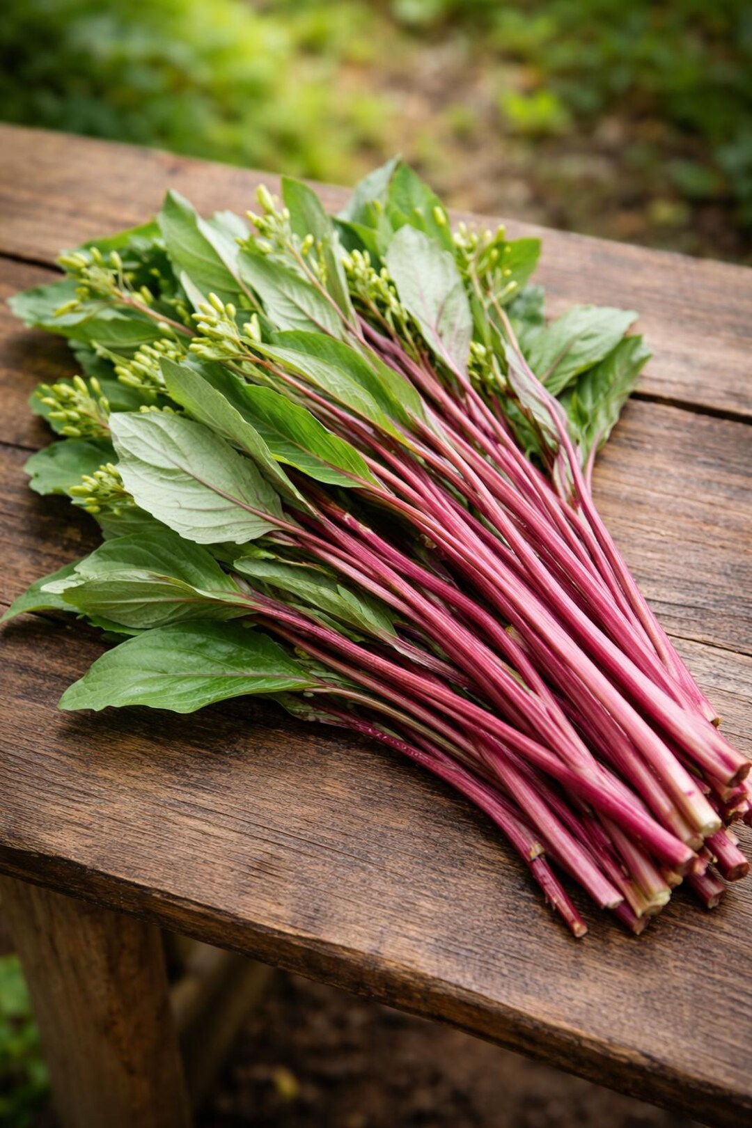 200 Purple Choy Sum Seeds - Hon Tsai Tai Kosaitai, Chinese Flowering ...