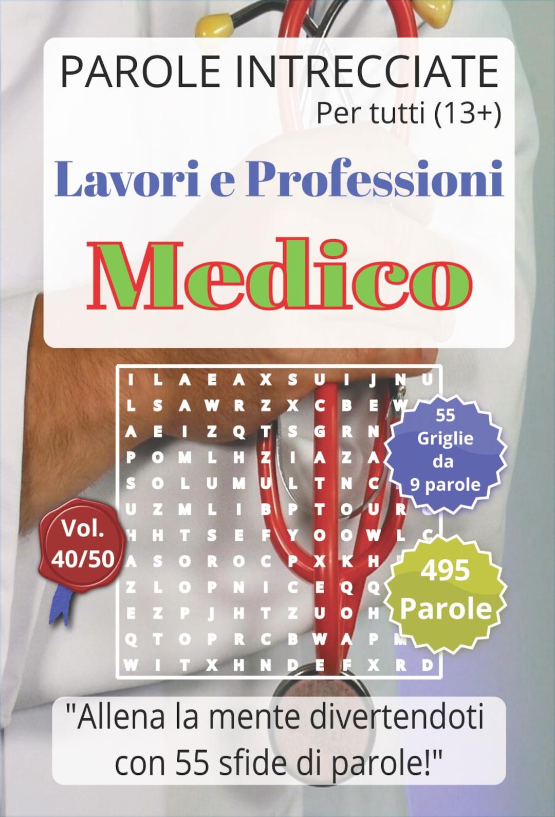 Doctor: Word Search (jobs and Professions) for All Ages (13 ...
