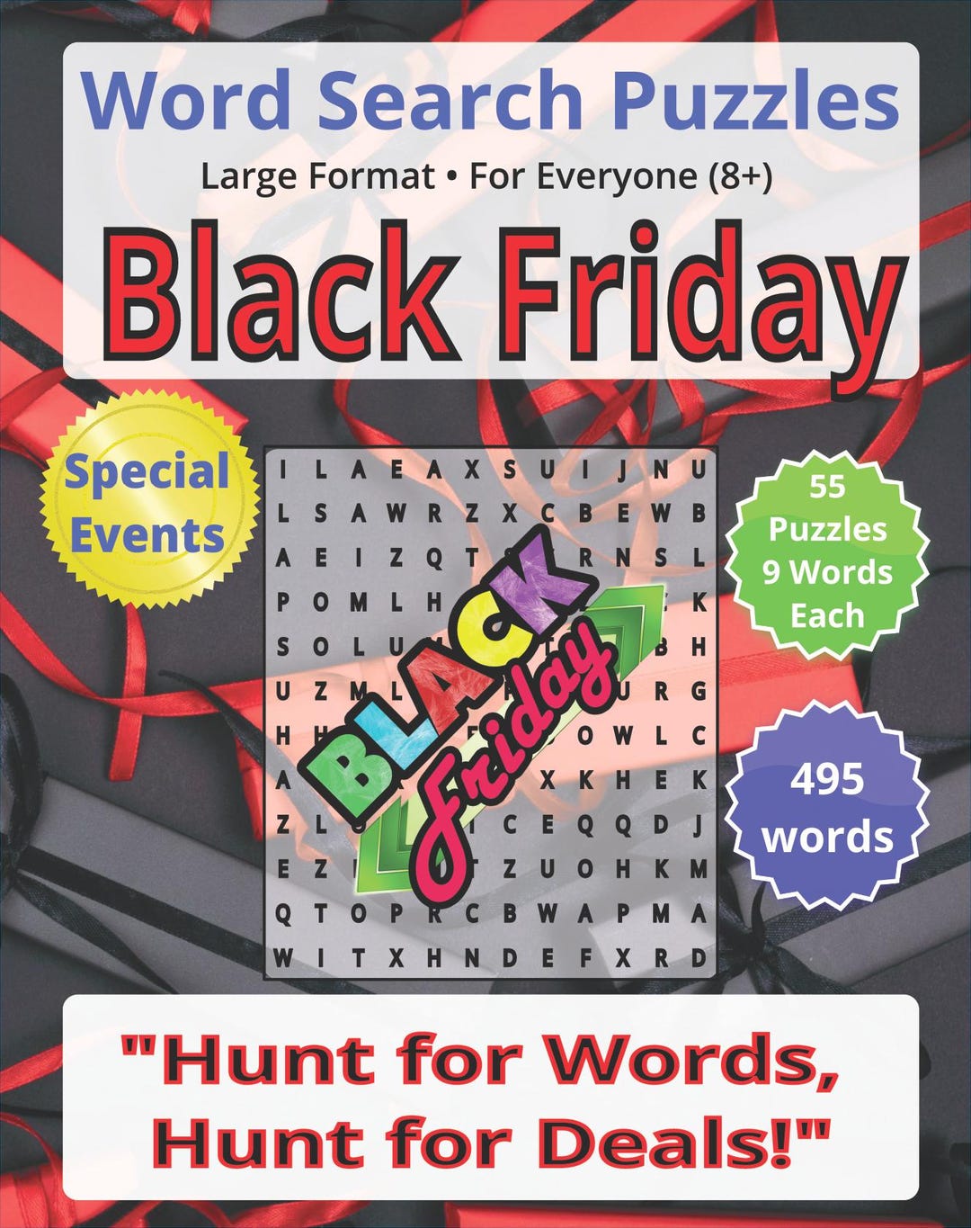 Black Friday: Word Search Puzzle for Everybody - Special Events ...