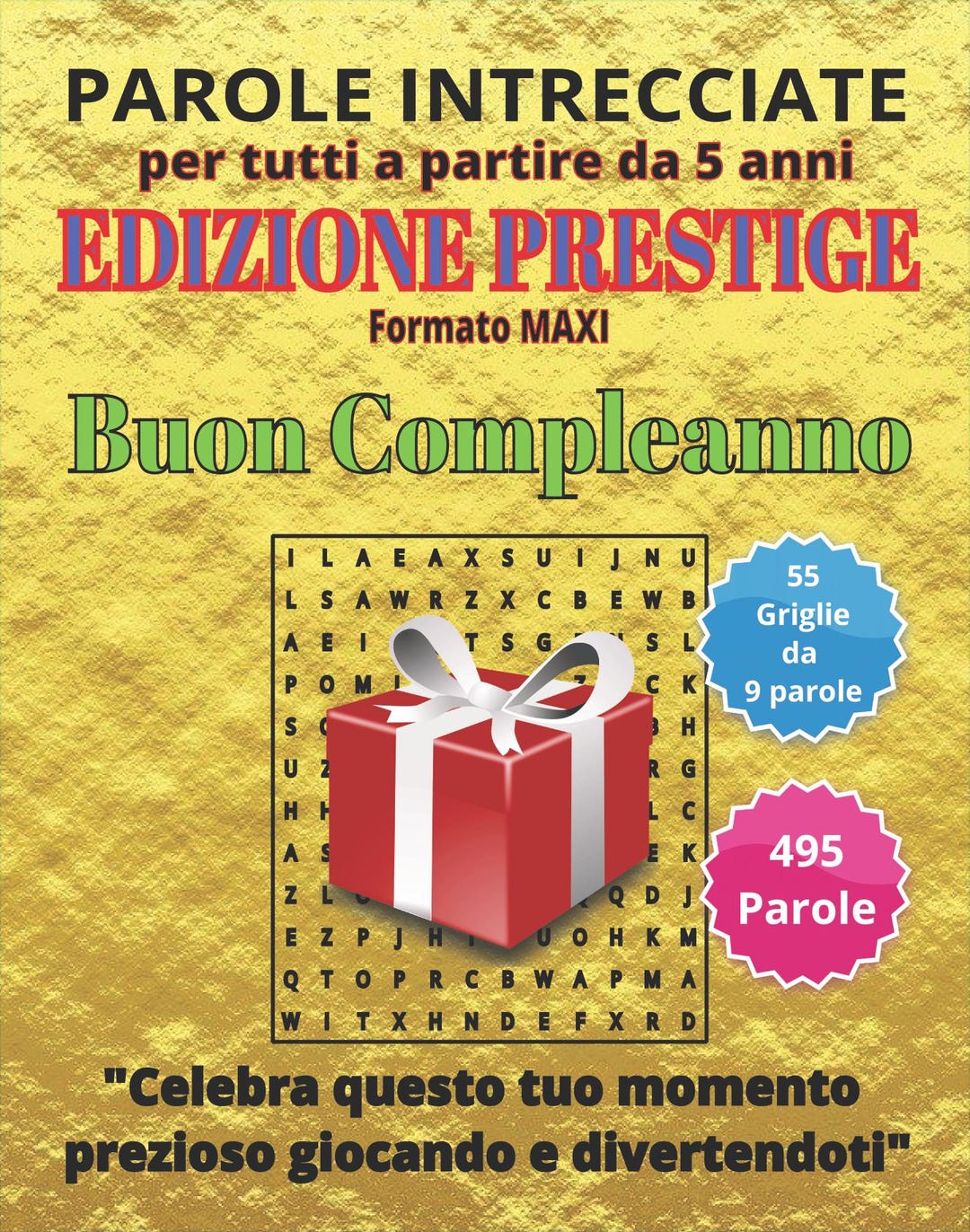 Happy Birthday: Prestige Word Search for All (5+) Years Old - Printable ...