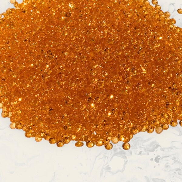 Orange Rhinestones - Etsy