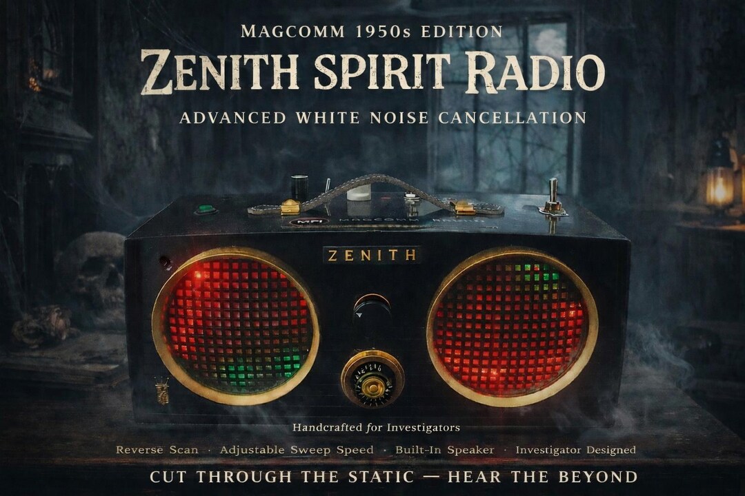 Magcomm Radio (clean Sweep Spirit Box) 1950's Zenith - Etsy