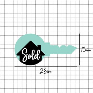 Realtor Key, Realtor Marketing Reversible Key Laser File Svg, Double ...