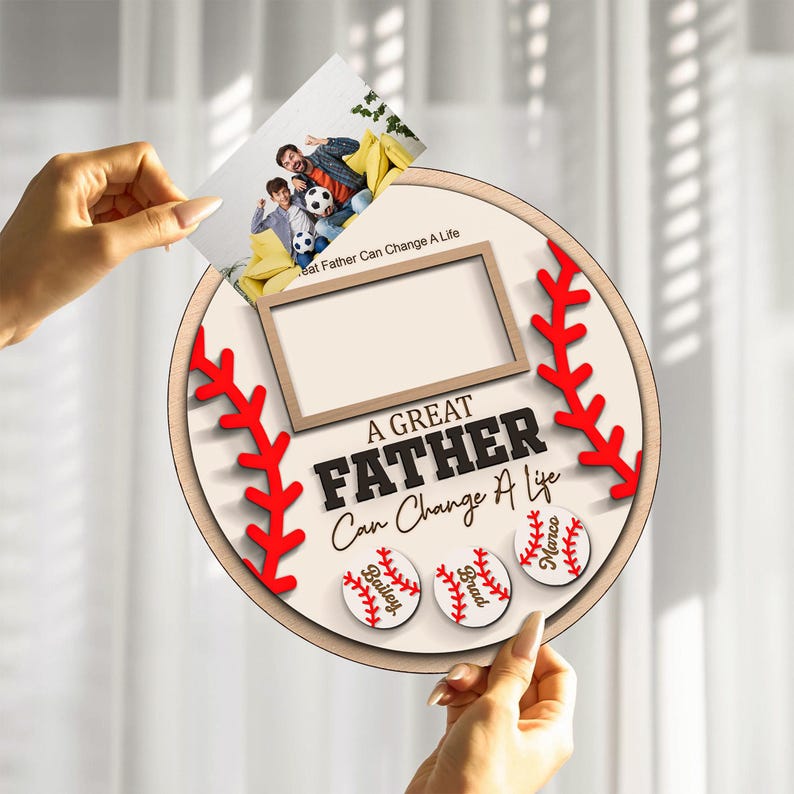 Personalized Baseball Photo Frame Svg, Stadium Series Spotlight ...