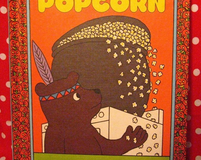 Vintage Children's Book-popcorn A Bear Story by Frank Asch - Etsy