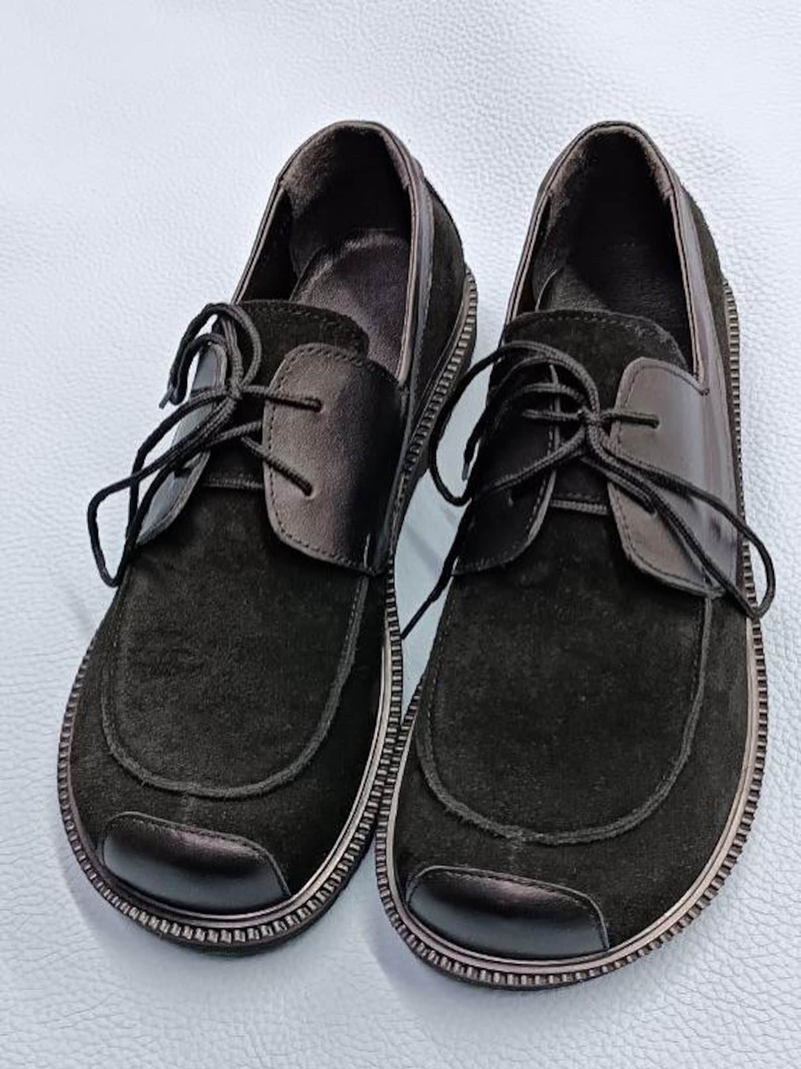 Barefoot Shoes for Women, Anatomical Wide Fit Leather & Suede Shoes ...