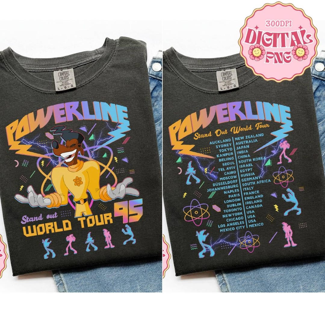 Retro Disneyland Powerline Stand Out World Tour 95 Png, Disneyworld ...