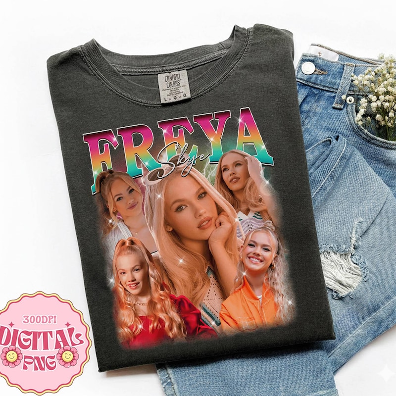 Freya Skye Bootleg Shirt - Etsy