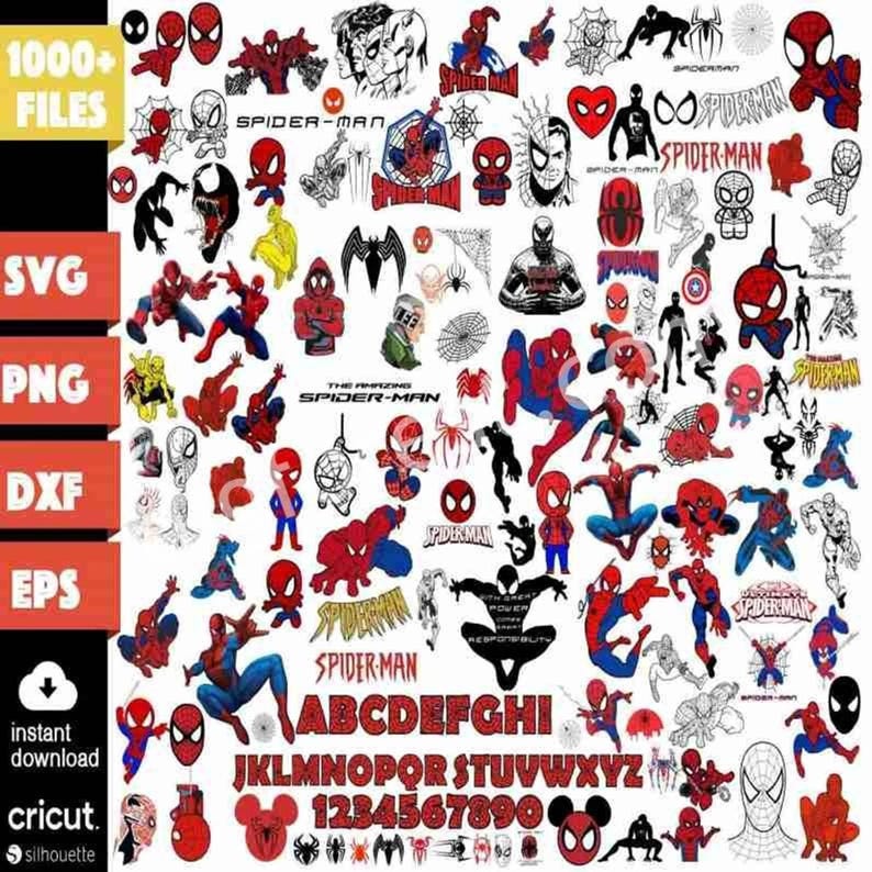 Spider Man Bundle Png File | Spidey and His Amazing Friends Png and Png ...