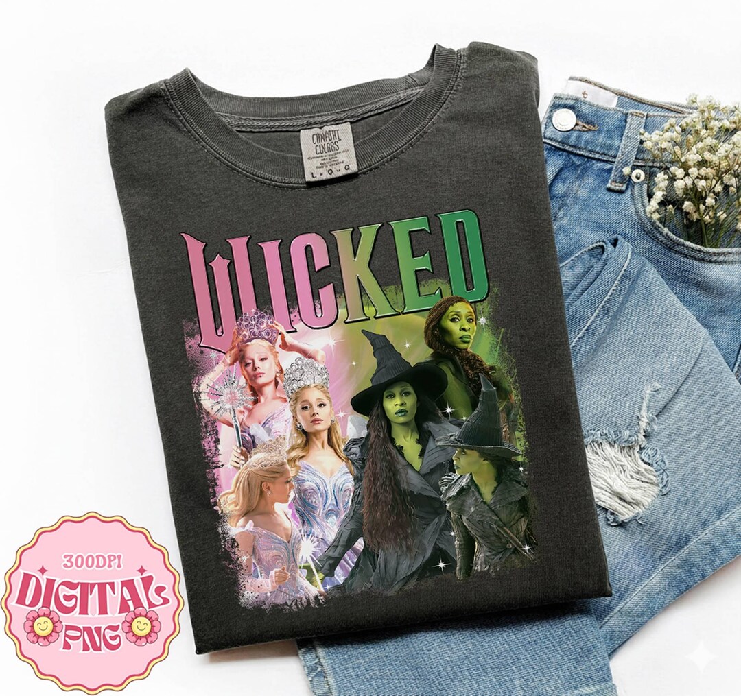 Glinda and Elphaba Bootleg Png Download, Wicked the Musical Movie Png ...
