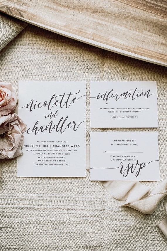 Cheap printed wedding invitations 60 photos - Astyledwedding.com