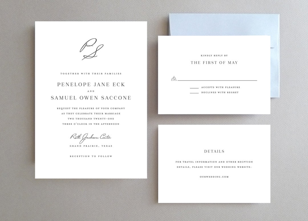 Modern Inexpensive Simple Classic Unique Customizable Chic Minimalist ...