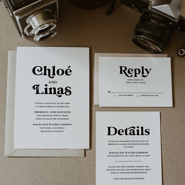 Wedding Invitations Cool - Etsy