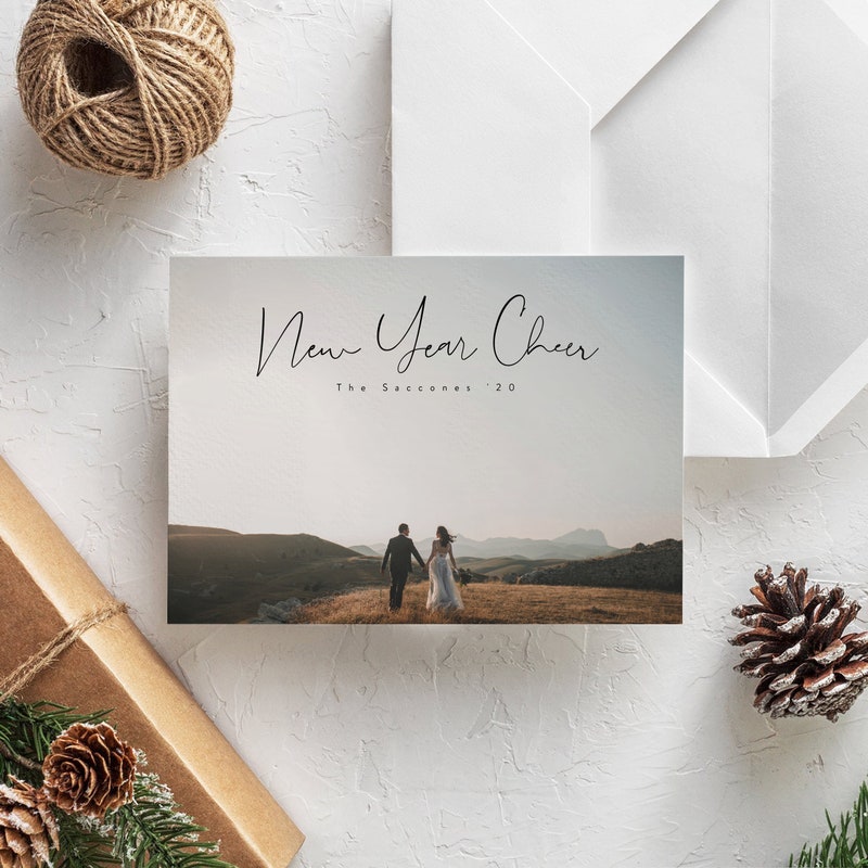 New Year Cards - Etsy