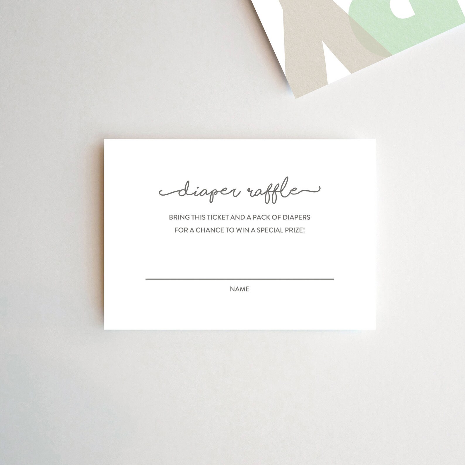 Display Shower Baby, Display Shower Insert, Display Shower Card ...