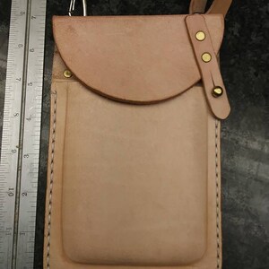 Handmade Leather Cell Phone Case, Custom Cell Case, 6 X 3 1/4 Phone ...