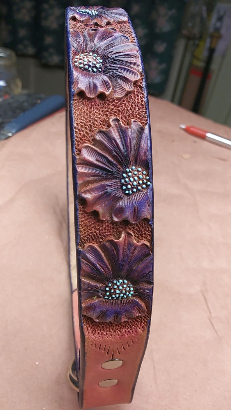 Across Leather Studio | Handmade leather dog collars, leashes, belts ...