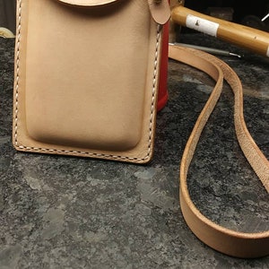 Handmade Leather Cell Phone Case, Custom Cell Case, 6 X 3 1/4 Phone ...