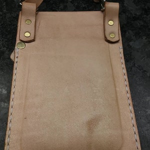 Handmade Leather Cell Phone Case, Custom Cell Case, 6 X 3 1/4 Phone ...