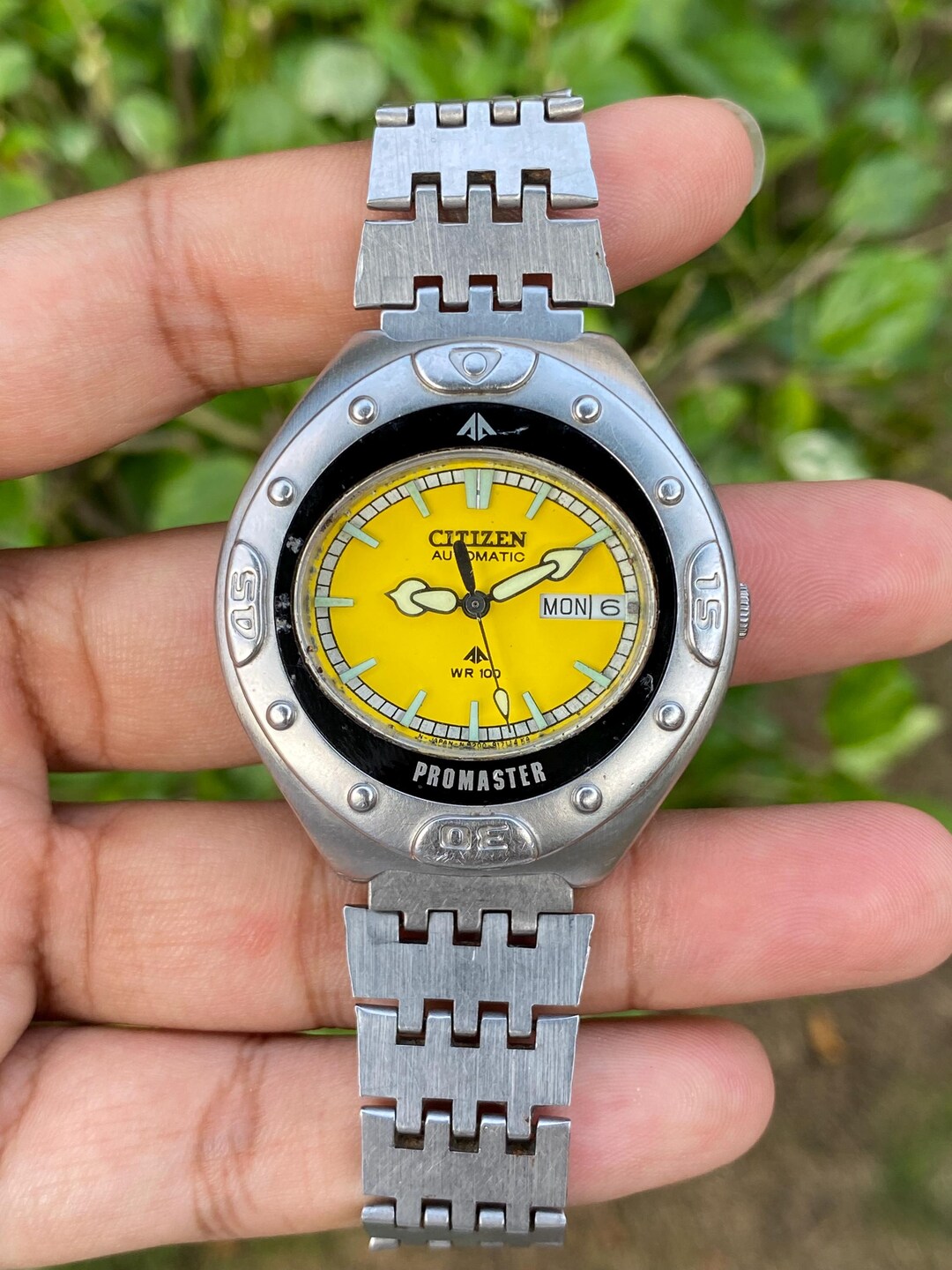 Vintage Rare Citizen Promaster Automatic WR100 8200-824776 K Day/date ...
