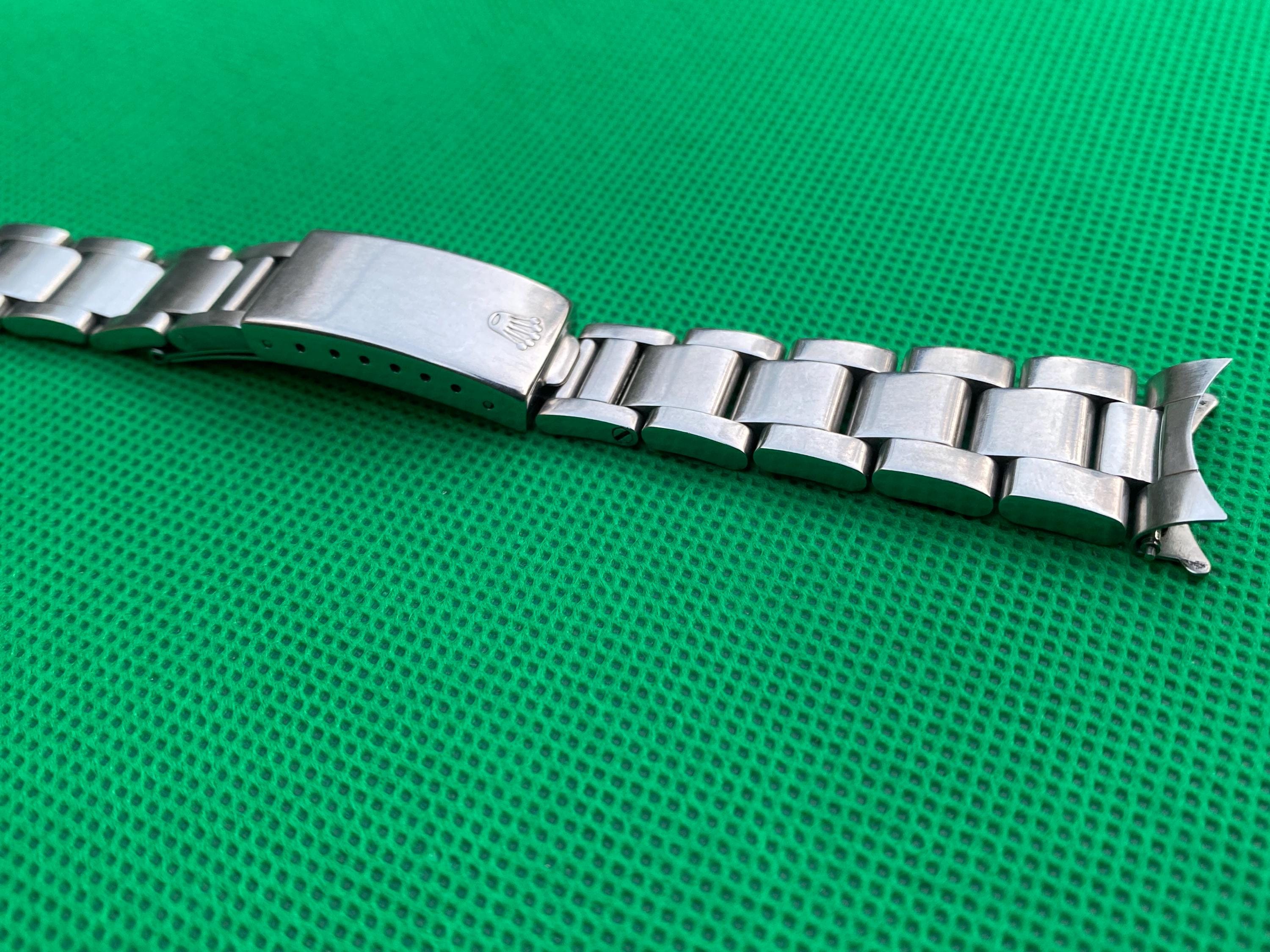 Vintage Rare Rolex Oyster 6694 Watch 78350 19MM Curved Endlinks ...