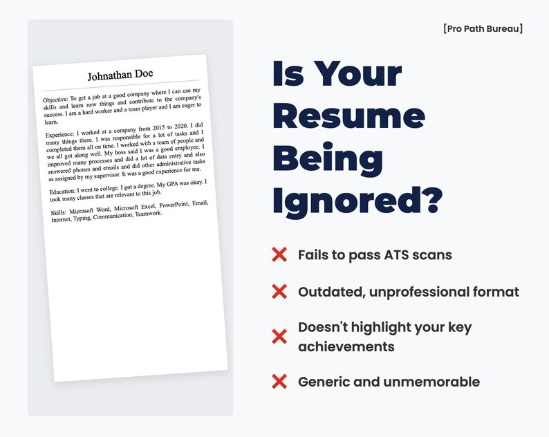 Professional Resume Review & CV Optimization Service | ATS Friendly ...