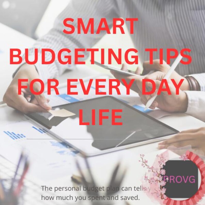Smart Budgeting Tips for Everyday Life - Etsy
