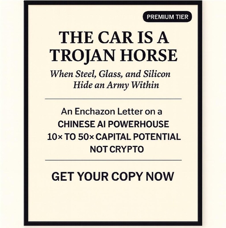 Trojan Horse | Enchazon Letter Revealing a Stock With 10x Potential ...